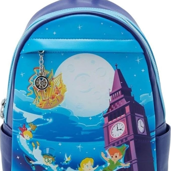 Loungefly | Bags | Loungefly Disney Peter Pan Characters Glow In The ...